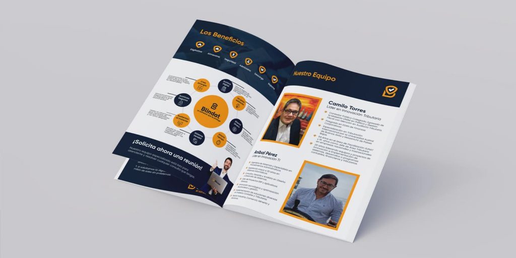 Brochure Blindat - Aura Creativa